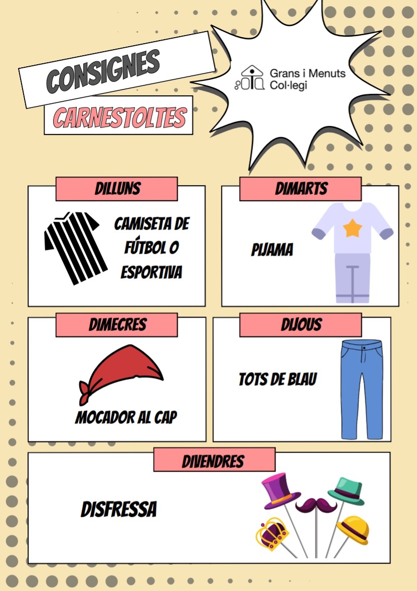 Consignas Carnaval - Grans i menuts